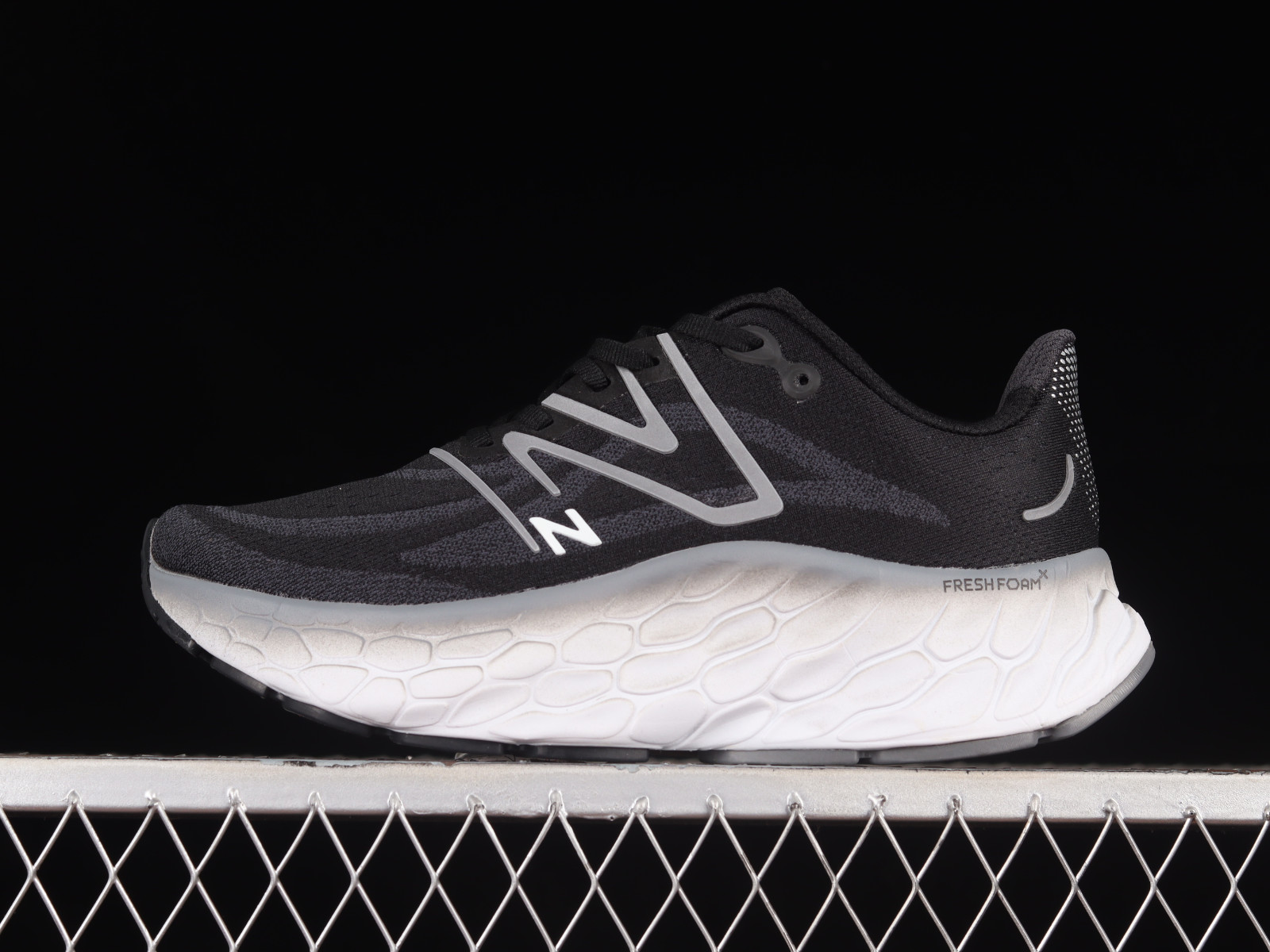 New Balance Fresh Foam x More v4 Black Grey MMORBW4 - New Balance Shoes ...