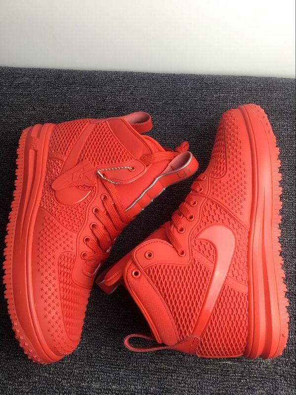 Nike Air Force 1 High KPU All Red Men Shoes - Air Force 1 High KPU ...