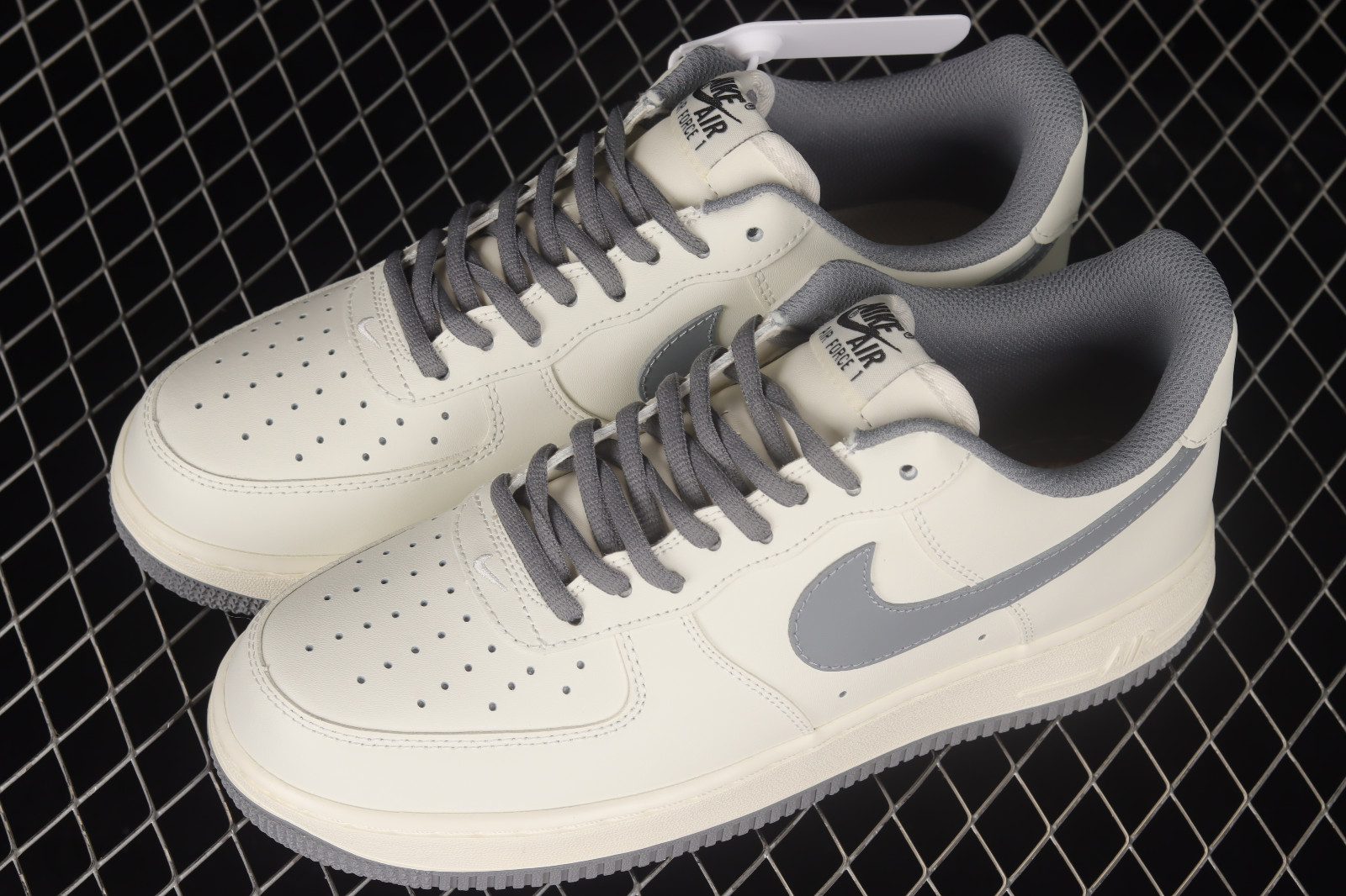 Nike Air Force 1 07 Low Rice White Dark Grey Shoes CW5653-263 - Air ...