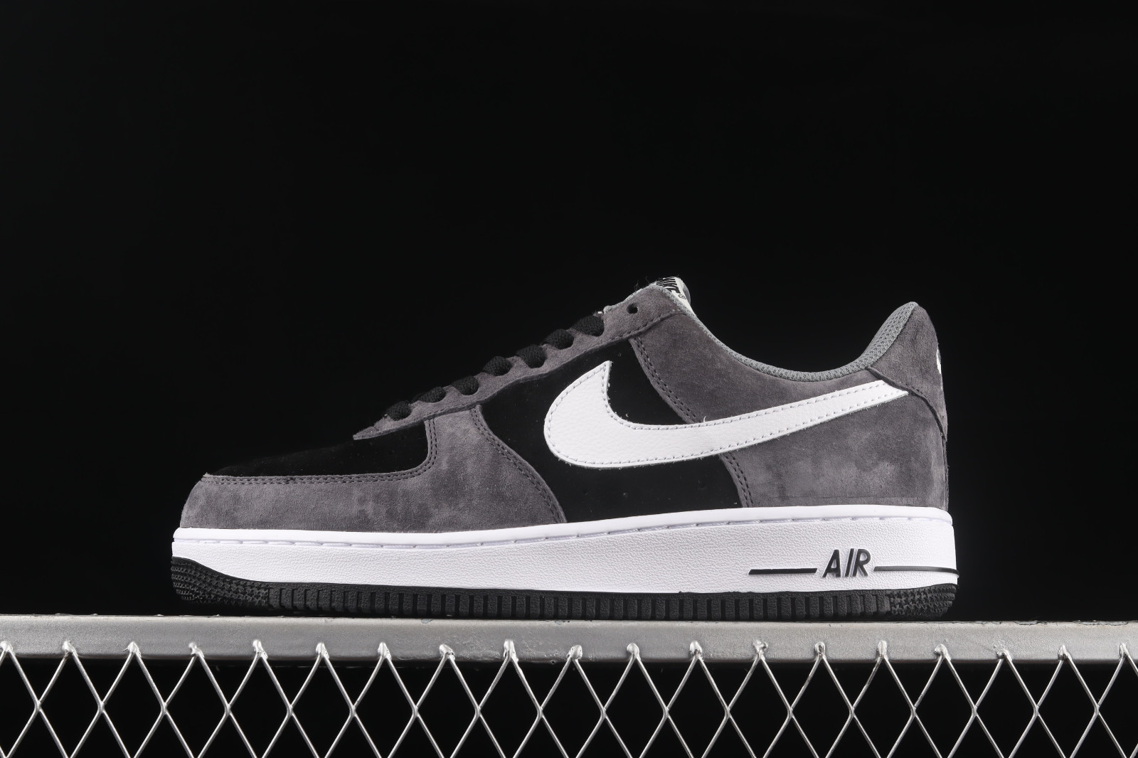 Nike Air Force 1 07 Low Suede Dark Gray White Black NT9966-336 - Air Force 1 Low - Sepcleat