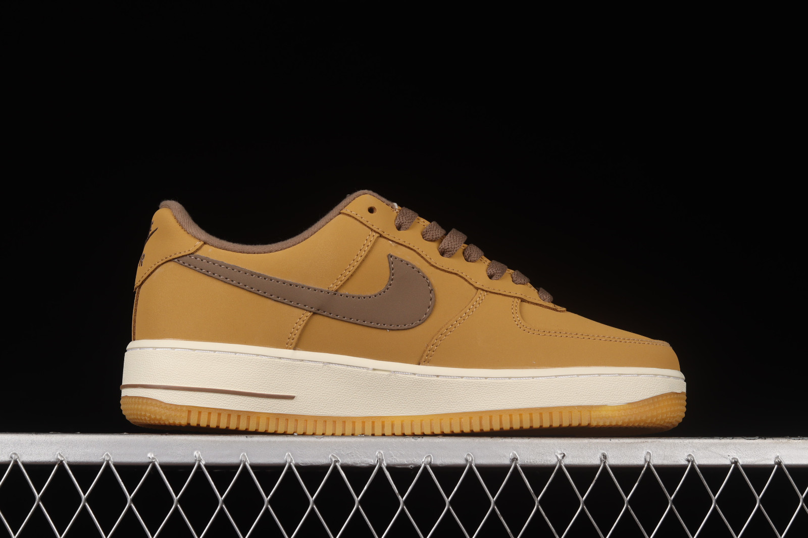 Nike Air Force 1 Low Waterproof Wheat Baroque Brown Net 309652-721 ...