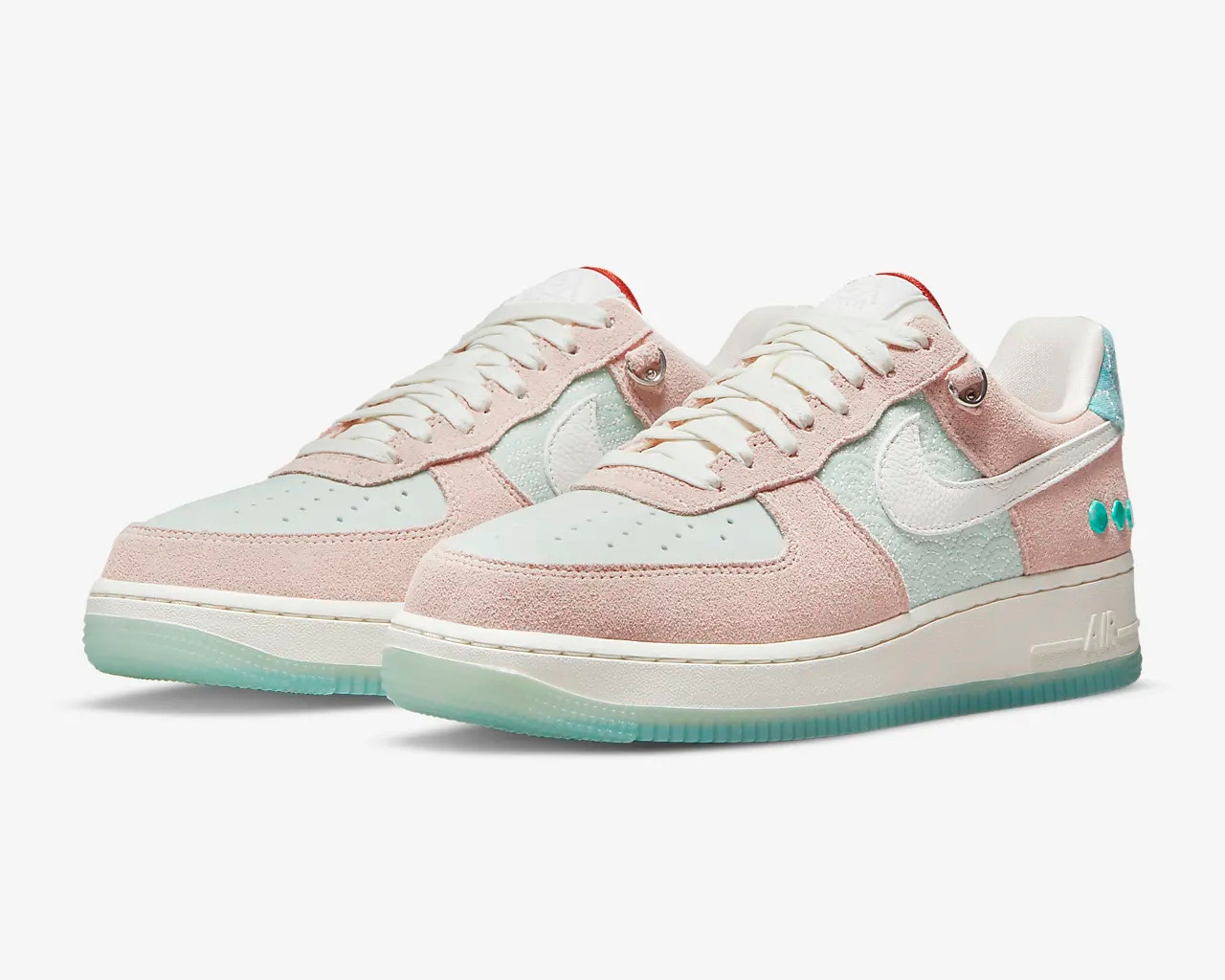 Nike Air Force 1 Low “Shapeless,Formless,Limitless”Pink Green White ...
