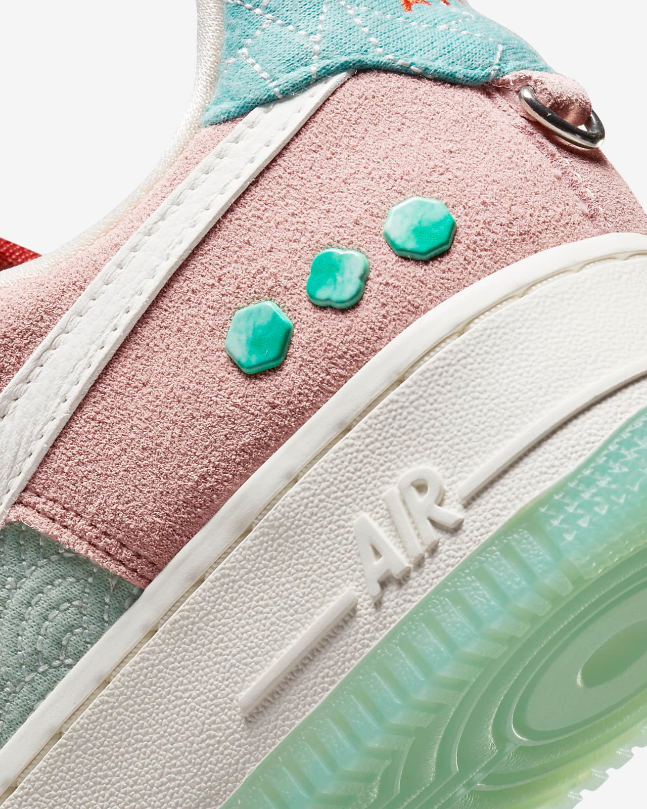 Nike Air Force 1 Low “Shapeless,Formless,Limitless”Pink Green White ...