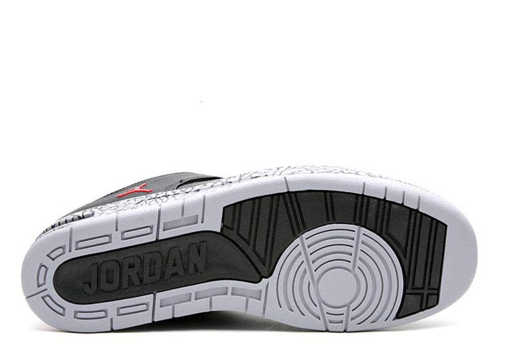 Air Jordan 87 Classic Black Cement 317770-063 - Air Jordan 87 Shoes ...