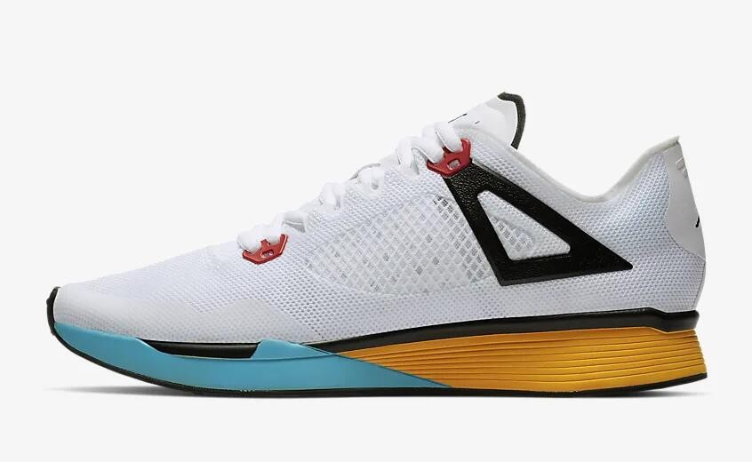 Nike Jordan 89 Racer White University Gold Blue Fury Black AQ3747-101 ...