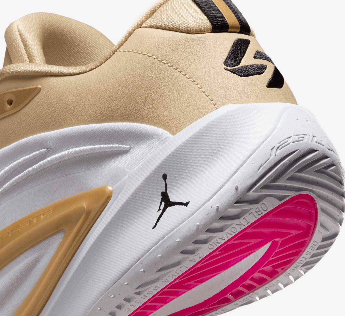 Jordan Luka 3 Se FZ2464-100 White Metallic Black Gold Team - Air Jordan ...