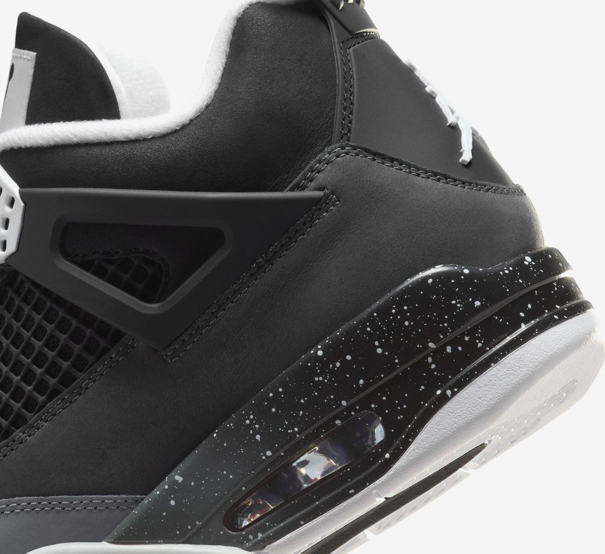 Air Jordan 4 Retro FQ8138-002 White Black Anthracite - Air Jordan IV ...