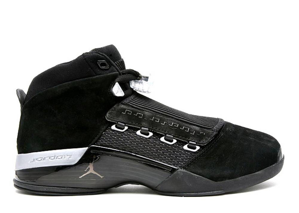 Air Jordan 17 Retro Countdown Pack Black Silver Metallic 322721-001 ...