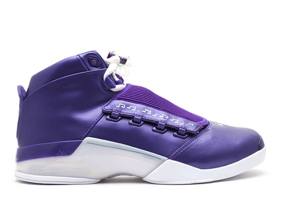 Air Jordan 17 Retro Rainbow Purple White Grey Metallic 239508-416 - Air ...