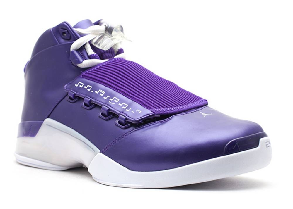 Air Jordan 17 Retro Rainbow Purple White Grey Metallic 239508-416 - Air ...