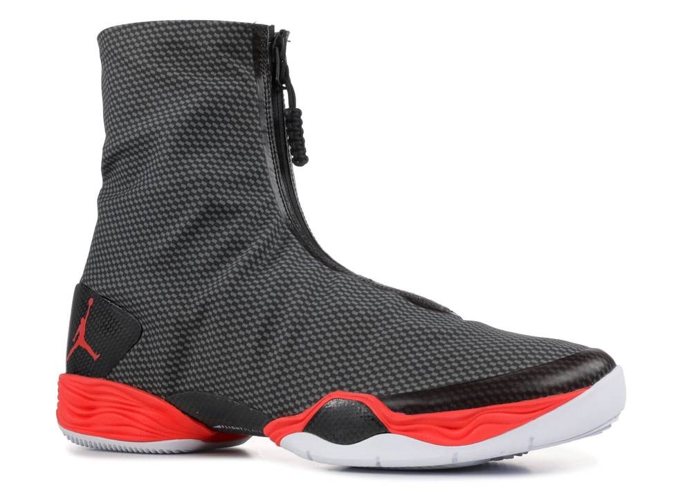 Air Jordan 28 Carbon Fiber Crimson Bright Black 555109-020 - Air Jordan ...