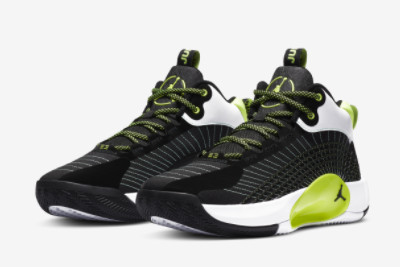 Air Jordan Jumpman 2021 PF Black Elecrtic Green White CQ4229-007 ...