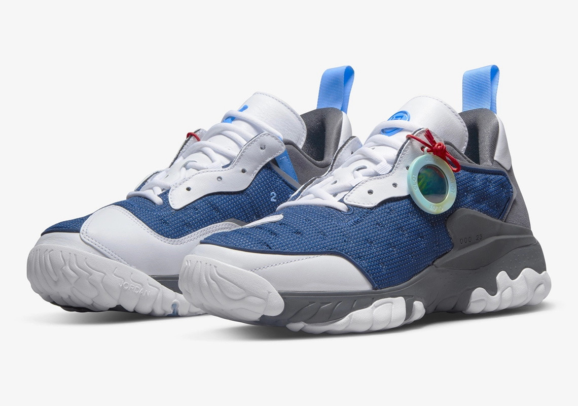 Clot x Jordan Delta 2 SP Flint University Blue Navy Iron Grey DO2155 ...