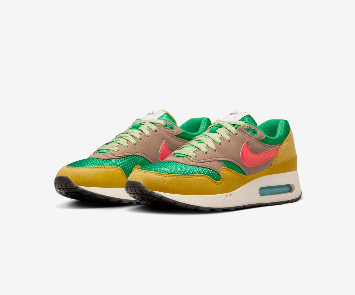 Nike Air Max 1 86 Prm HF0551-300 Classic Ember Grey Green Olive Glow - Air Max 1 - Sepwear