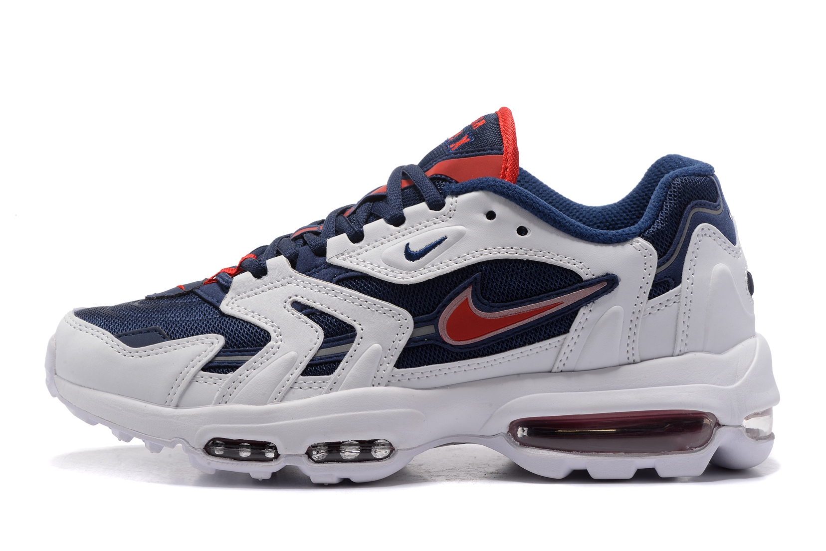 Nike Air Max 96 blue white red Men Running Shoes - Air Max 96 - Sepwear