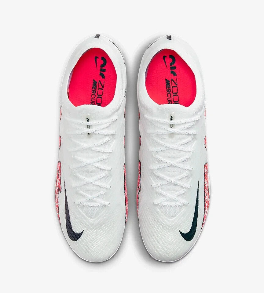Nike Zoom Mercurial Vapor 15 Elite FG Coconut White Bright Crimson ...