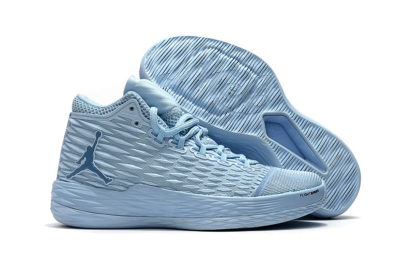 NIKE MEN JORDAN MELO M13 XIII ENERGY light blue BASKETBALL MEN SHOES ...