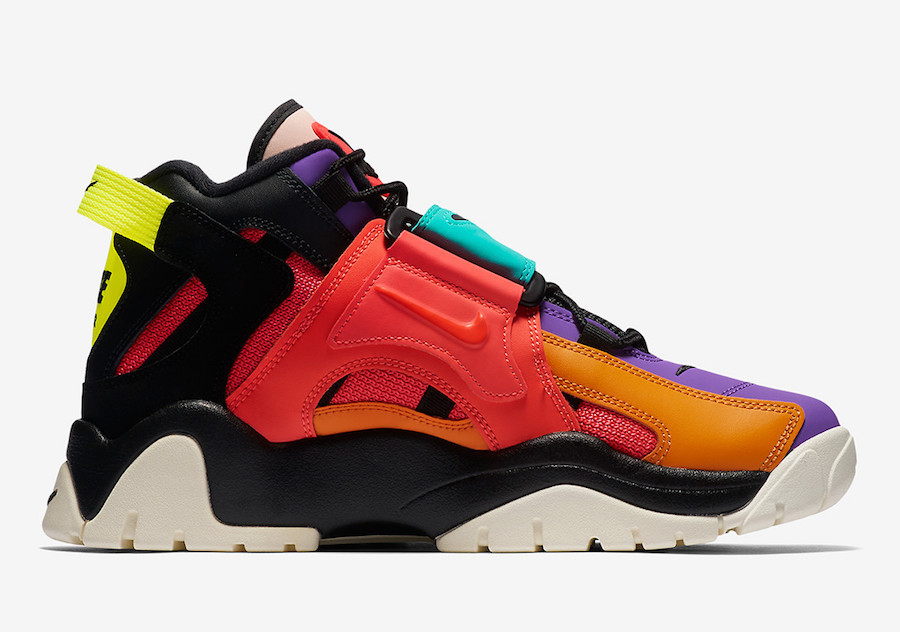 Nike Air Barrage Mid Atmos Pop the Street Collection Multi-Color Black ...