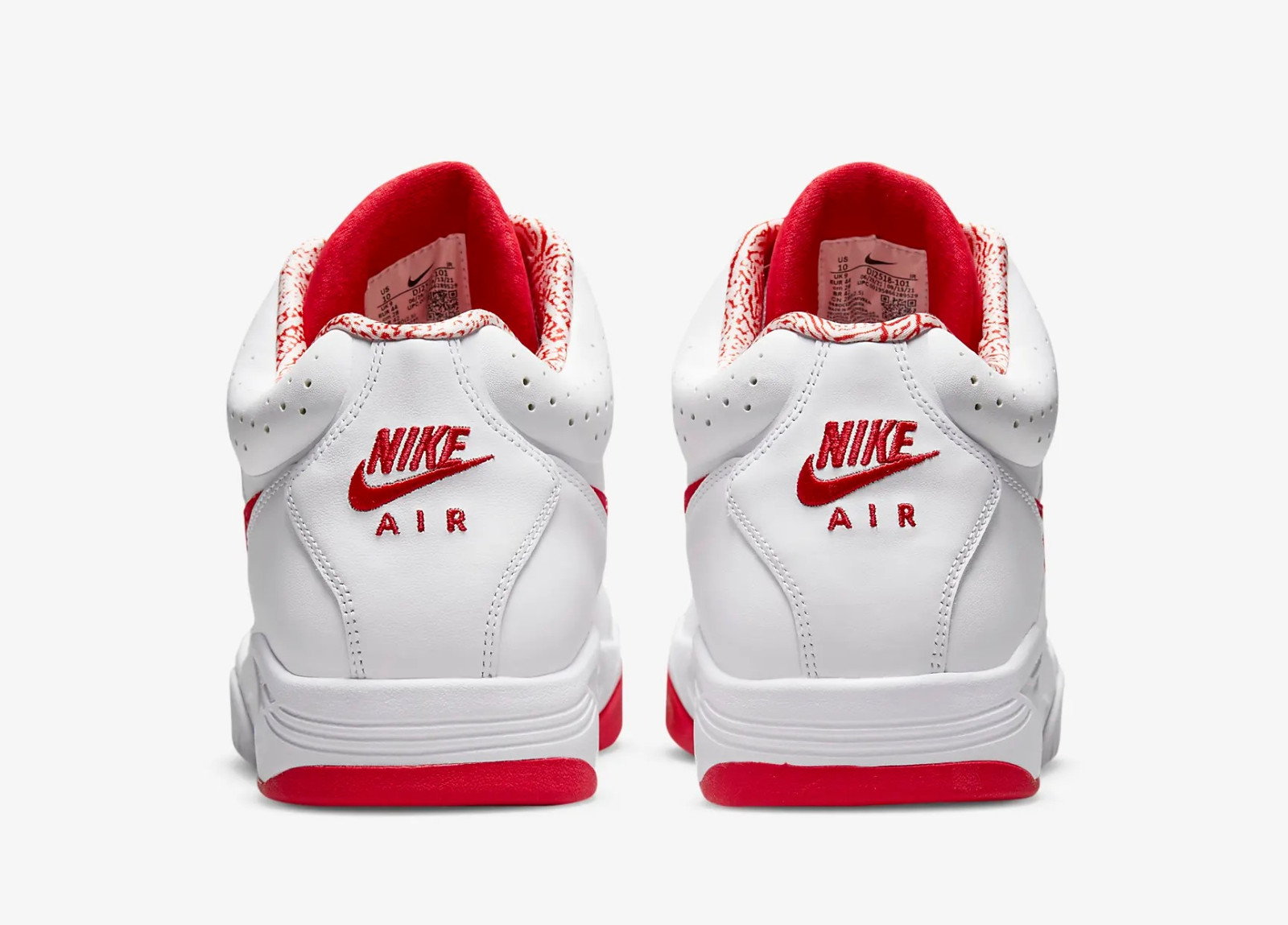 Nike Air Flight Lite II Mid Scottie Pippen White University Red DJ2518 ...