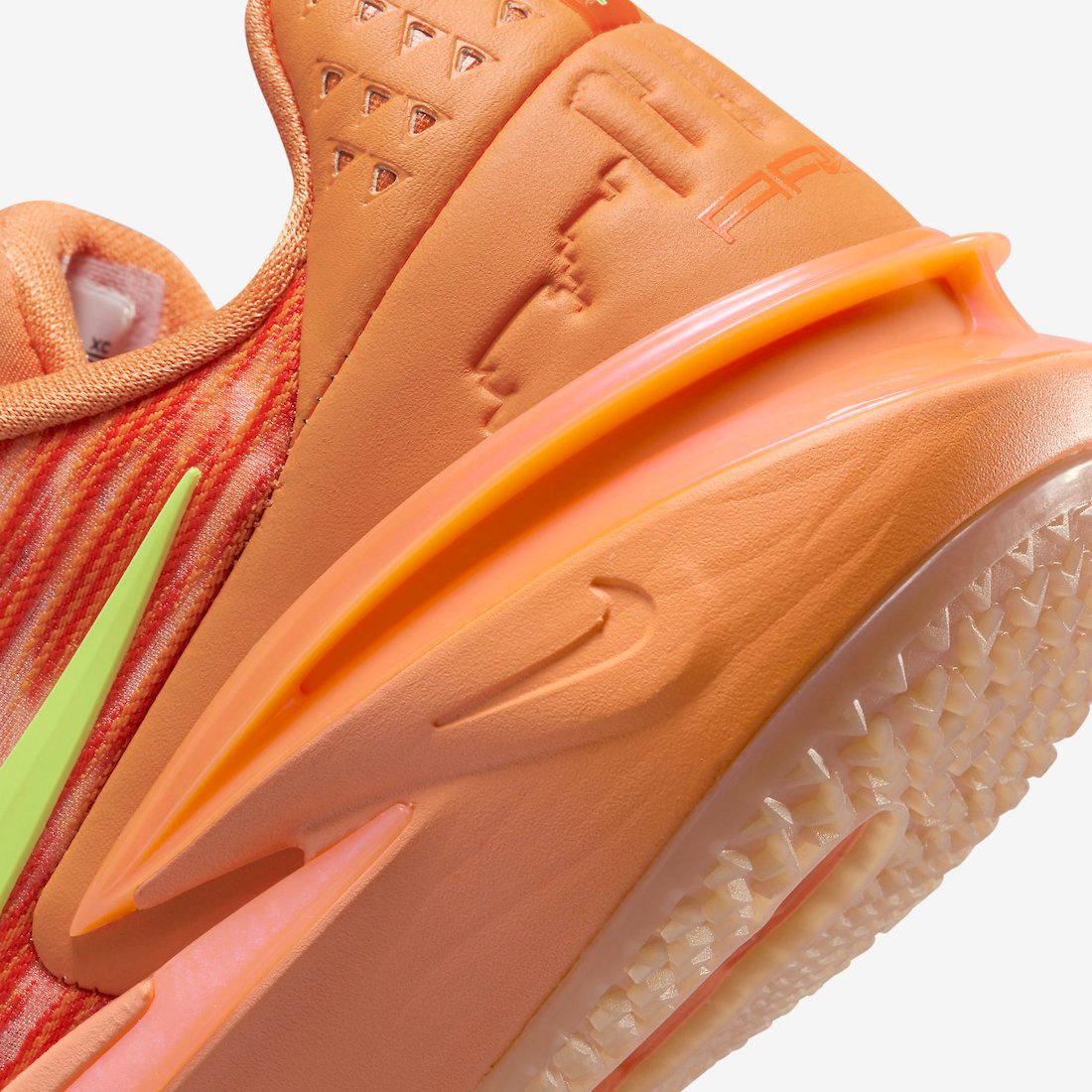 Nike Air Zoom GT Cut 2 x Arike Ogunbowale Orange Frost Bright Mandarin ...