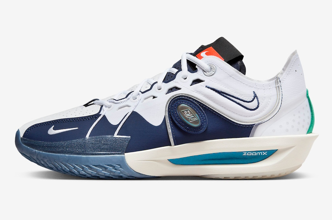 Nike Air Zoom GT Cut 3 Air Zoom Flight 5 White Metallic Silver Sail ...