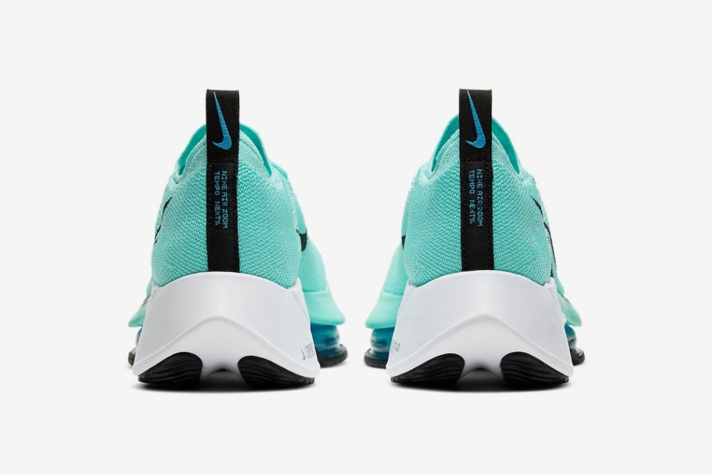 Nike Air Zoom Tempo Next Flyknit Hyper Turquoise Chlorine Blue White ...