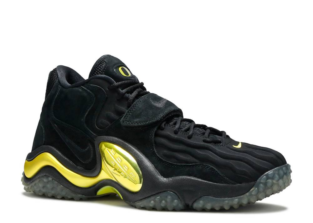 Nike Air Zoom Turf Jet 97 Qs Oregon Ducks Strike Blaclkyellow Black ...