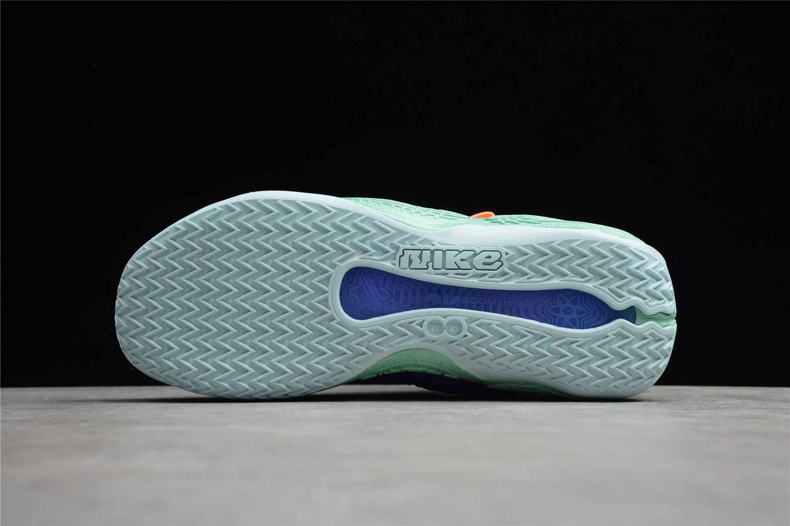 Nike Cosmic Unity EP Amalgam Sapphire Atomic Orange Glacier Blue Green ...