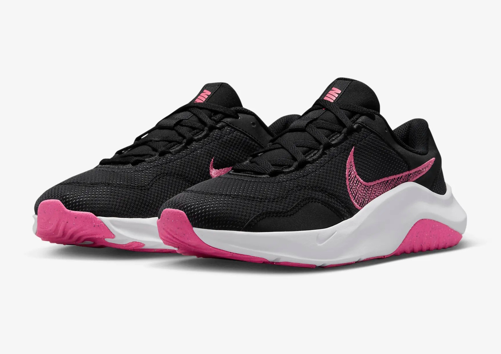 Nike Legend Essential 3 NN Zwart Black Particle Grey Dark Smoke Grey ...