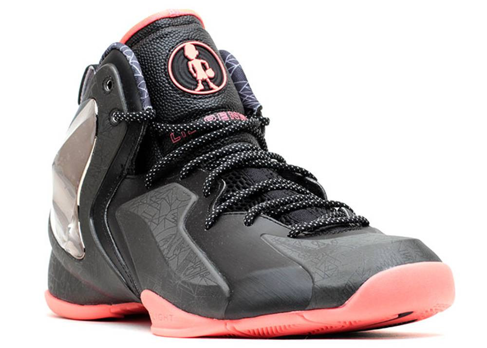 Nike Lil Penny Posite Prm Qs Gumbo League Black Atomic Red 652121-001 ...