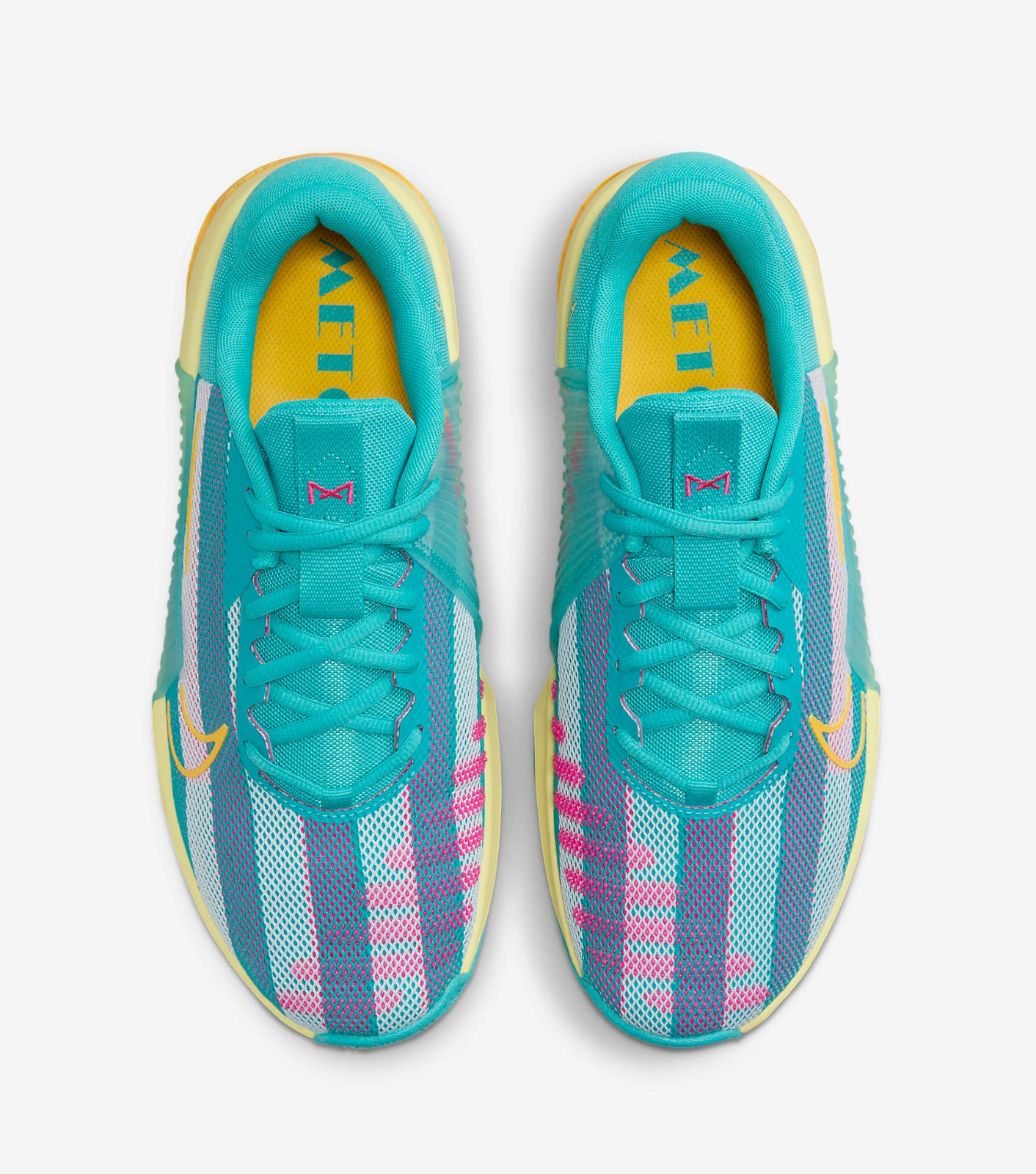 Nike Metcon 9 AMP Dusty Cactus Glacier Blue Laser Orange Fierce Pink ...