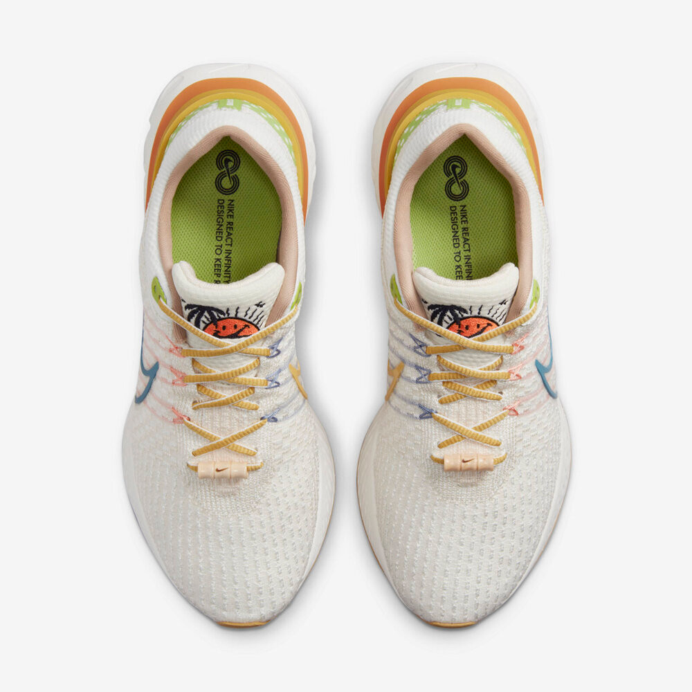 Nike React Infinity Run 3 Flyknit Sun Club Sail Hot Curry Riftblue ...