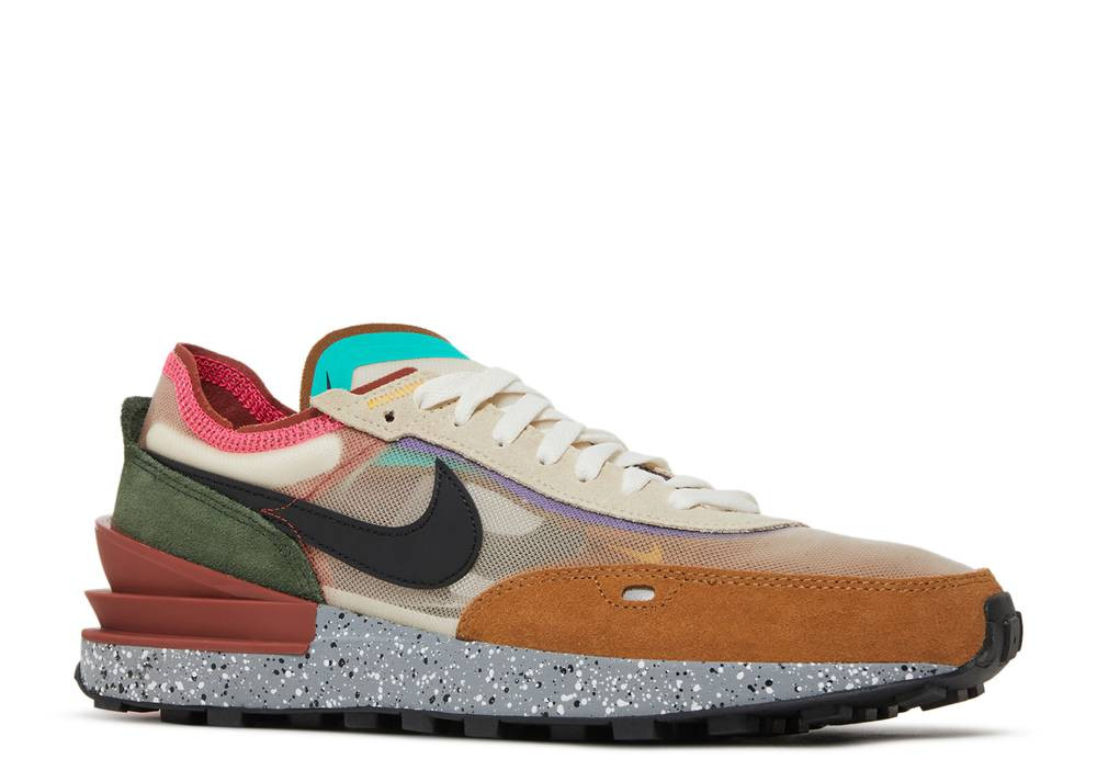 Nike Waffle One Everybodys Running Club Black Rattan Smoke Lightt Grey ...