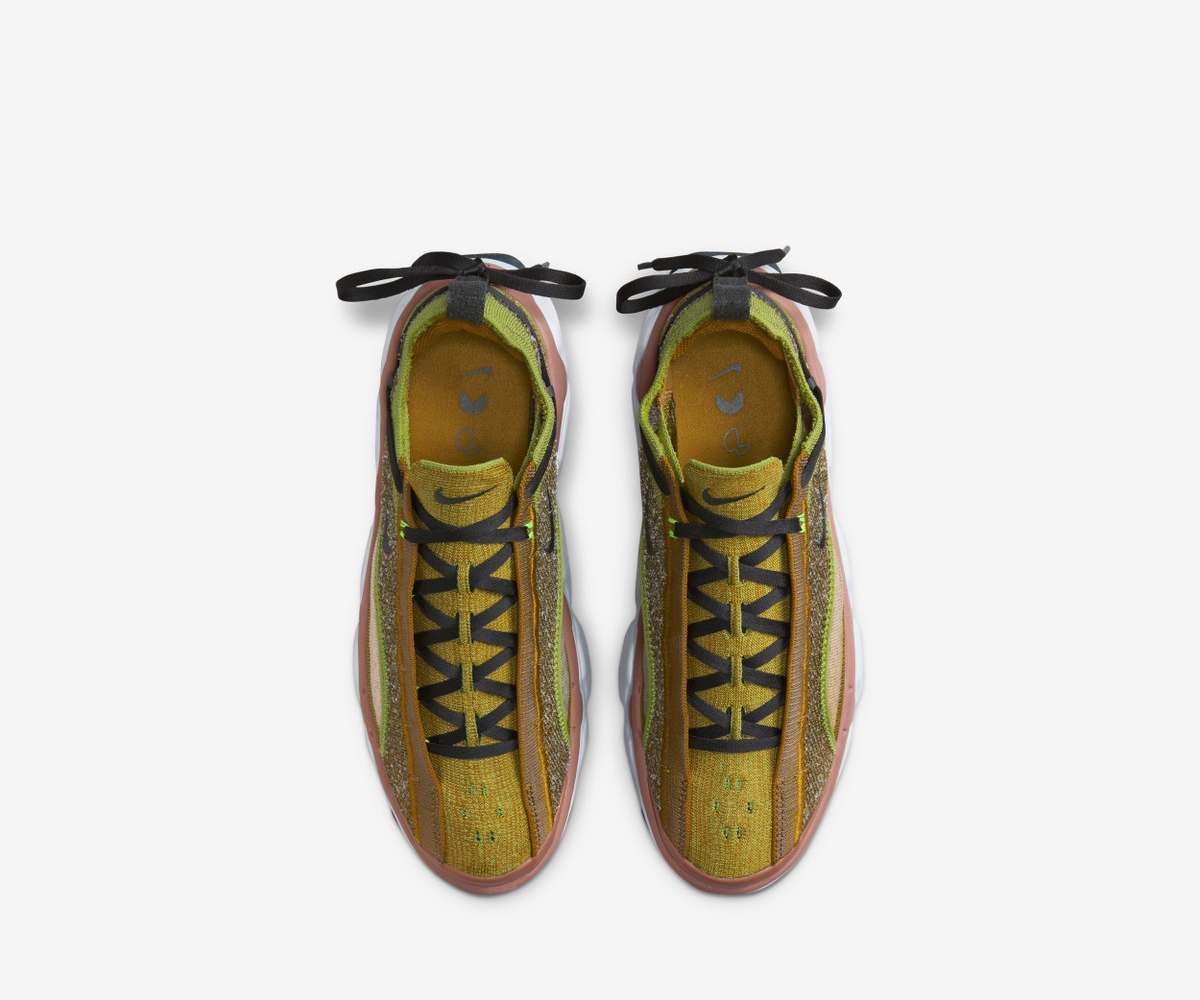 Nike Wmns Flyknit Bloom FD2149-300 Dk Pear Grey Volt Smoke Bronzine ...