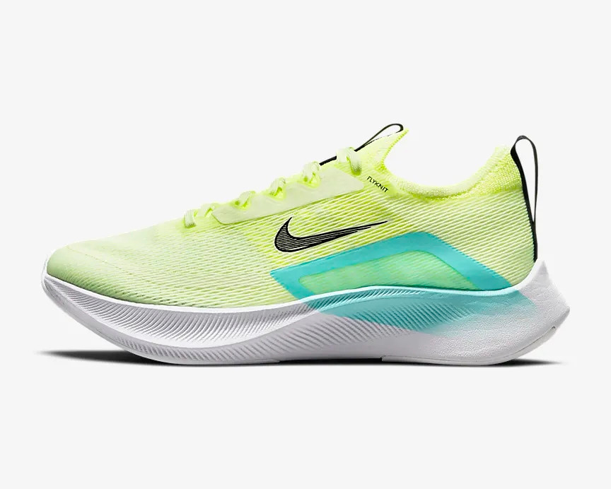 Nike Zoom Fly 4 Fast Pack Barely Volt Dynamic Turquoise Volt Black ...