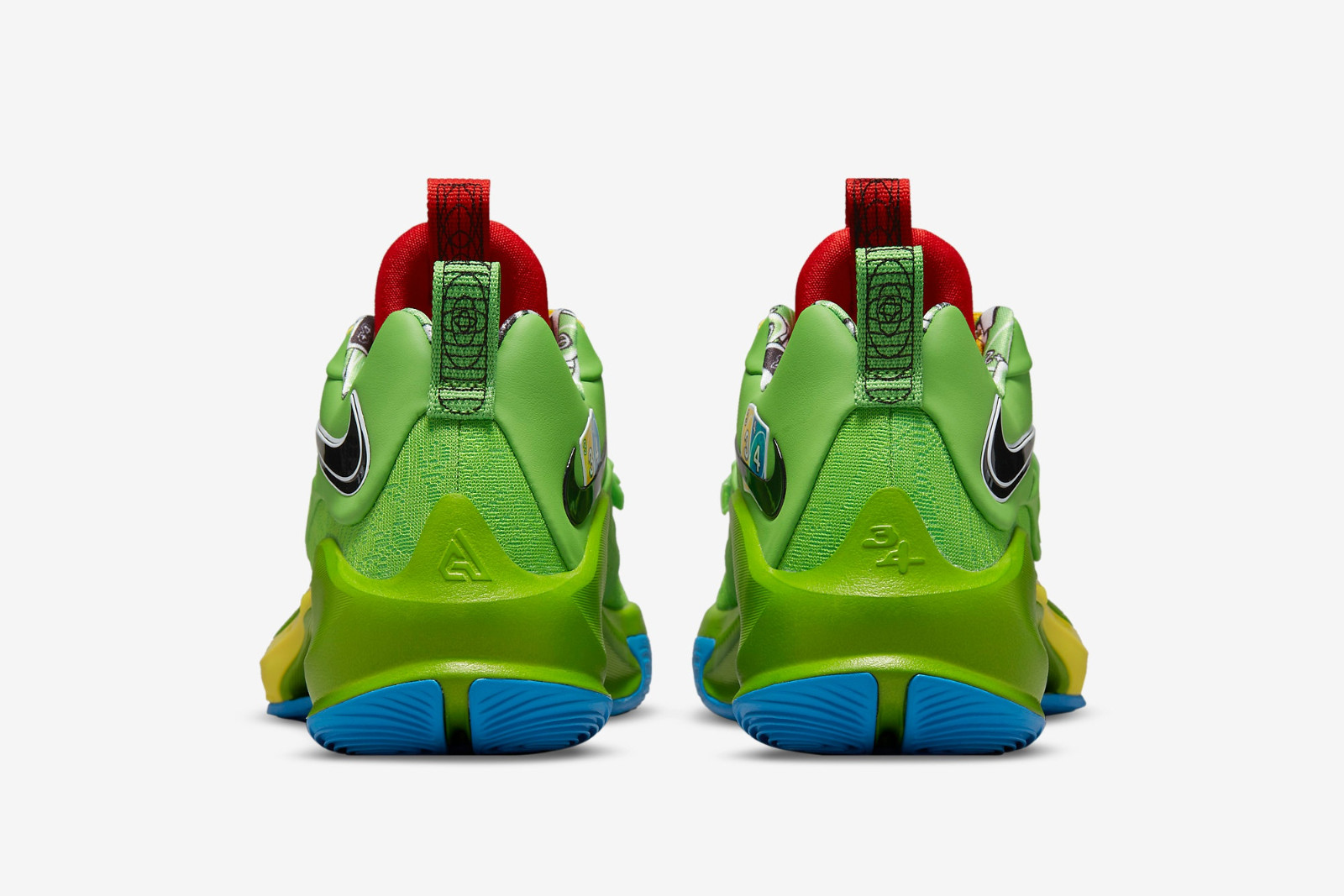 Nike Zoom Freak 3 NRG Uno Green Bean White Action Red Black DC9364-300 ...