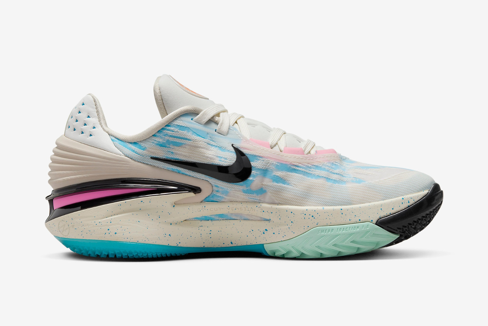 Nike Zoom GT Cut 2 Sail Pink Spell Blue Light Orewood Brown Black ...