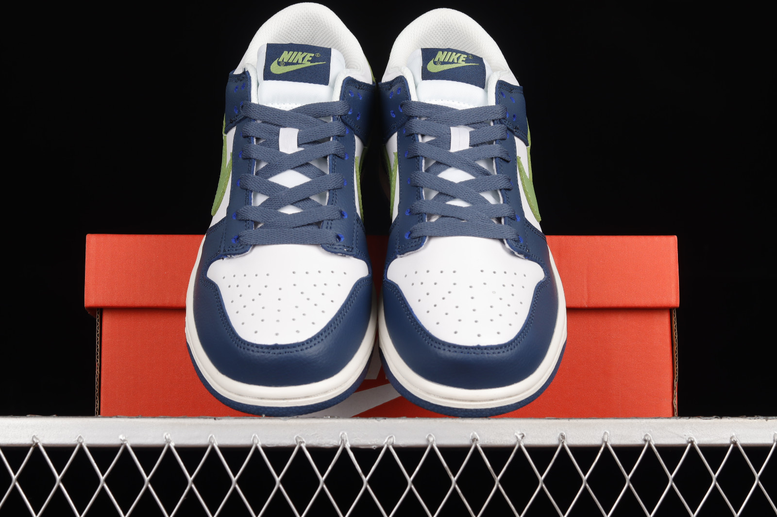 Nike SB Dunk Low Dark Blue Grey Mean Green White 309431 031 NIke Dunk Nike SB Dunk Low Dark Blue Grey Mean Green White 309431 031 NIke Dunk