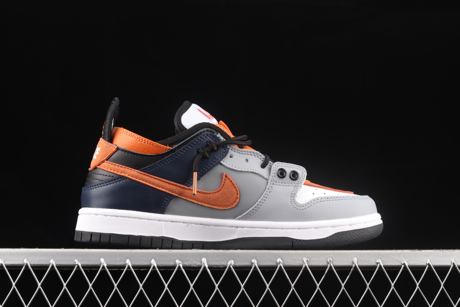 Nike SB Dunk Low Navy Blue Total Orange White Black DC7455-082 - NIke ...