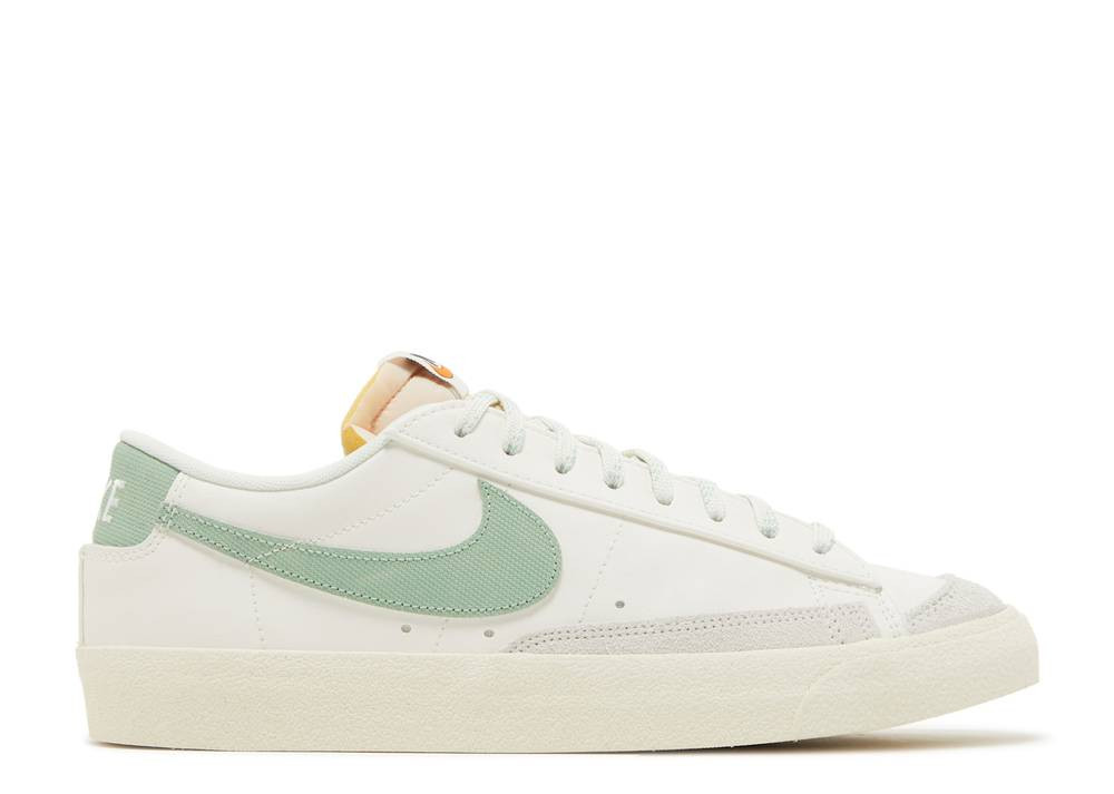 Nike Blazer Low 77 Premium Certified Fresh Orange Alpha Sail Green ...