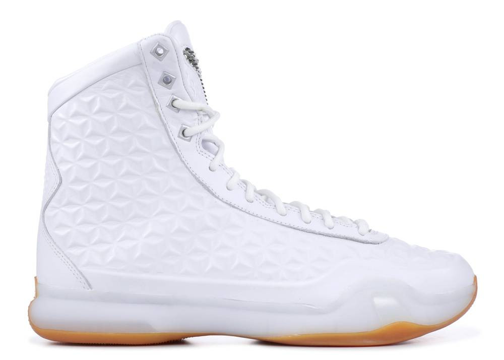 Nike Kobe 10 High Ext White Gum Silver Metallic 822950-100 - KObe 10 ...