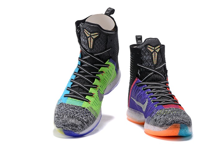Nike Kobe X 10 Elite High What The Multicolor Mamba Men Shoes NBT ...