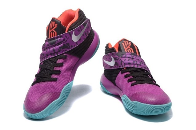 Nike Kyrie 2 II Easter EP Ivring Purple Black Orange Green Basketball ...