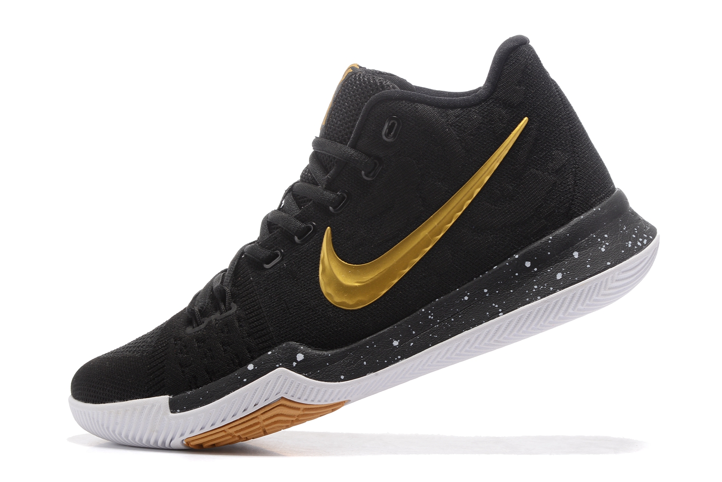 Nike Zoom Kyrie III 3 black yellow Men Basketball Shoes - Nike Kyrie 3 ...