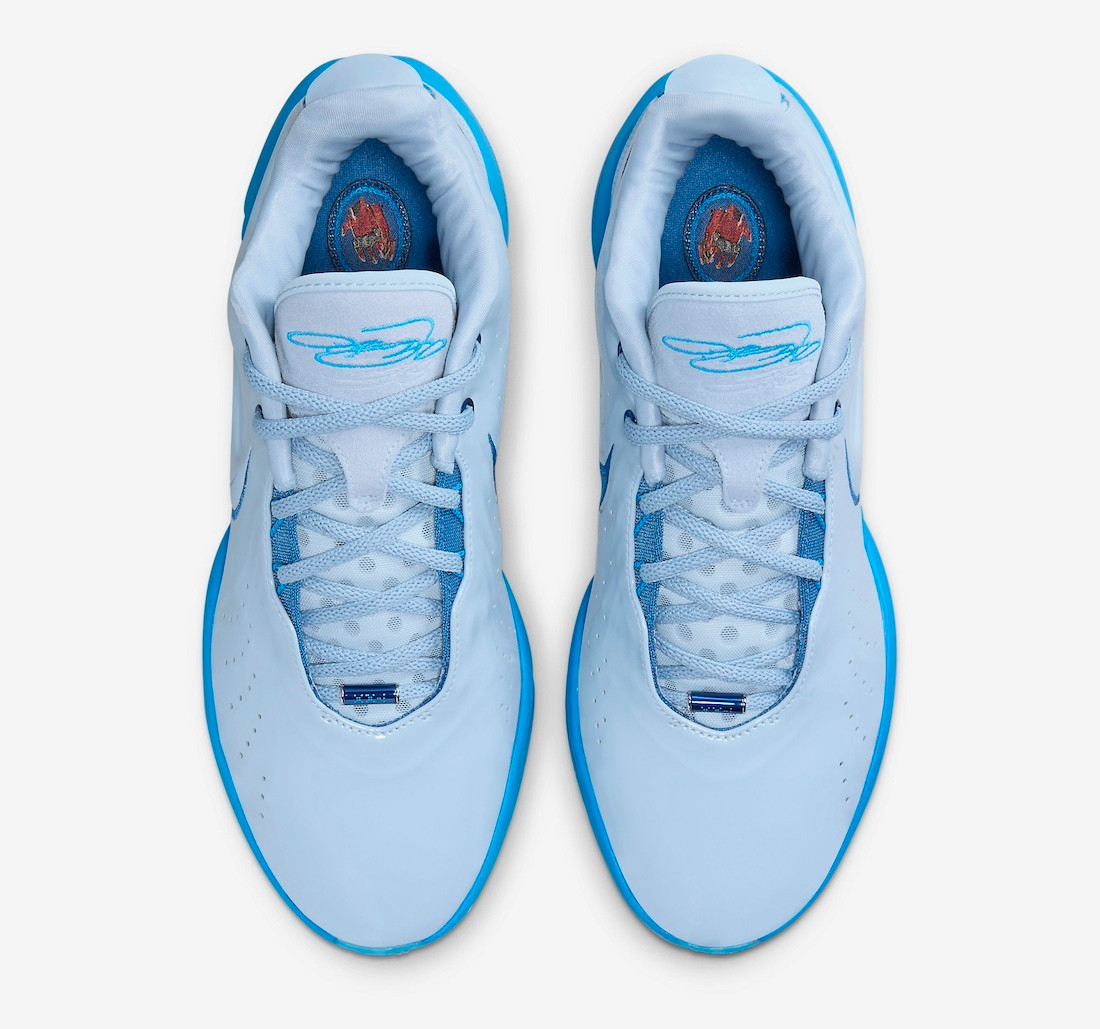 Nike LeBron 21 Blue Diver Light Armoury Blue Ashen Slate Blue Hero ...