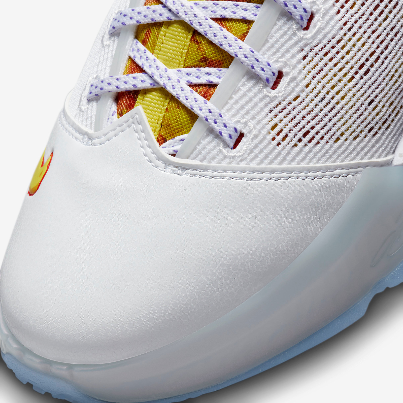 Nike Zoom LeBron 19 Low Magic Fruity Pebbles White Red Yellow DQ8344 ...