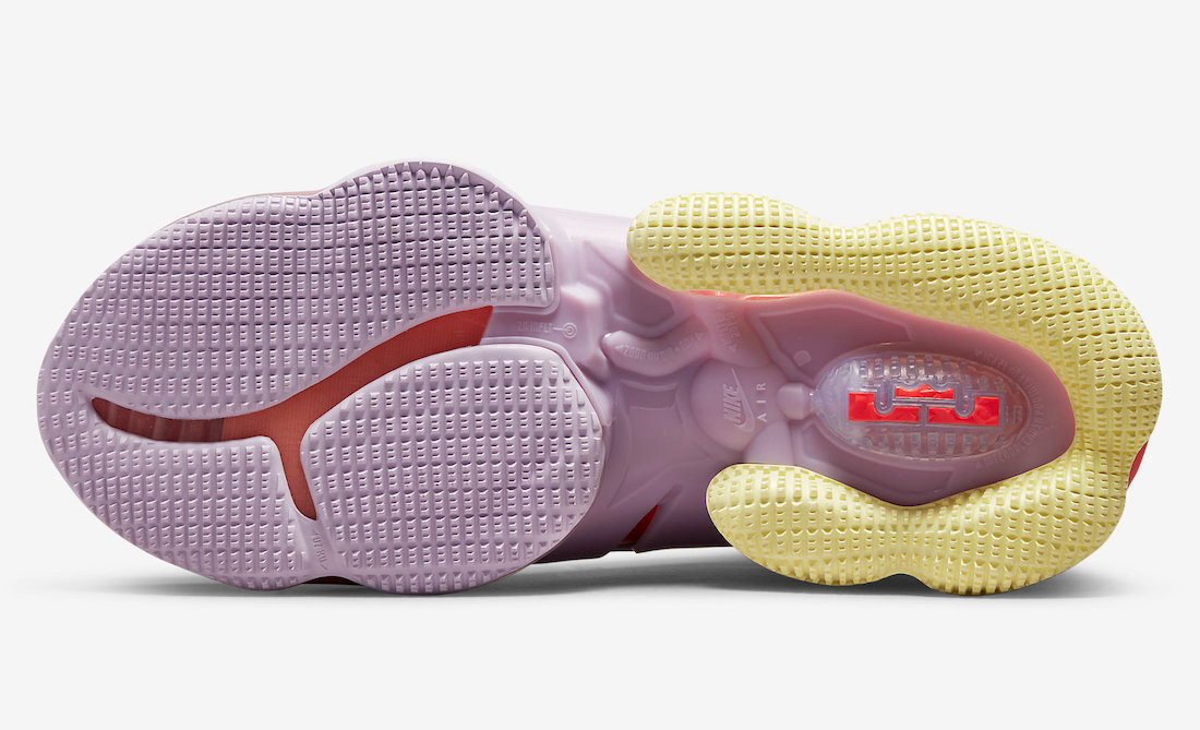 Nike Zoom LeBron 19 The Map Bright Crimson Malachite Coconut Milk ...