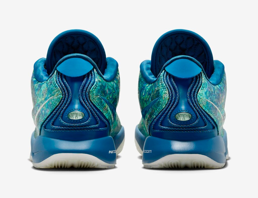 Nike Zoom LeBron 21 Abalone Pearl Industrial Blue Court Blue Photon ...