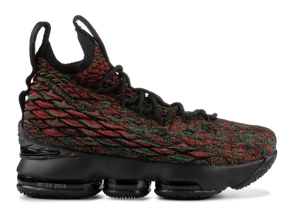 Nike Lebron Xv Lmtd Bhm Green Black Gold Red Metallic 943762-900 - Zoom ...