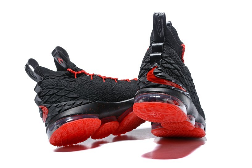 Nike Zoom Lebron XV EP LBJ15 Black Red 897648-006 - Zoom Lebron XV 15 ...